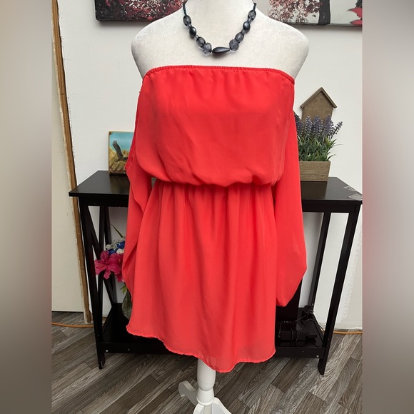 Rachel Kate | Dresses | Rachel Kate Womens Mini Dress Off The Shoulder ...